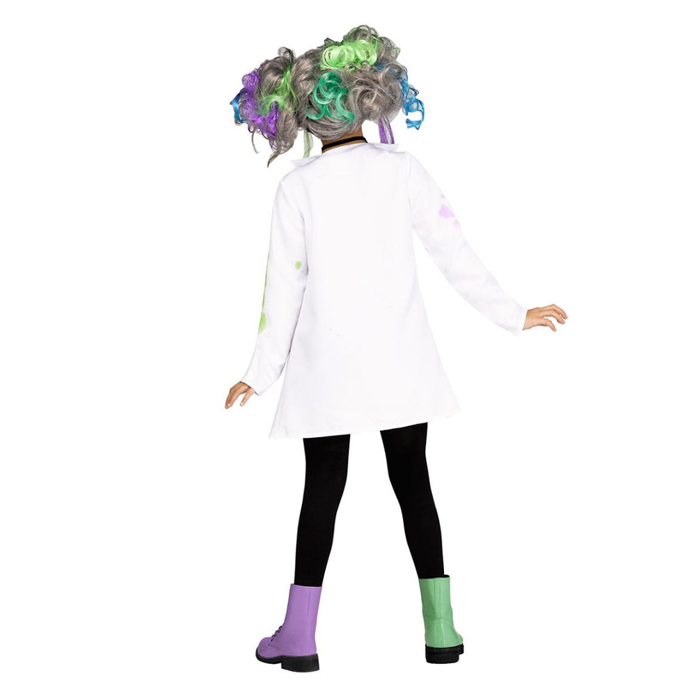Crazy Scientist Cosplay Outfits For Kids Little Girls Halloween Carniv ...