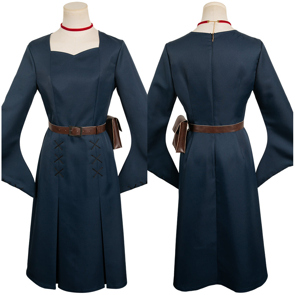 Delicious in Dungeon/Dungeon Meshi Marcille Donato Dark Blue Dress Set ...