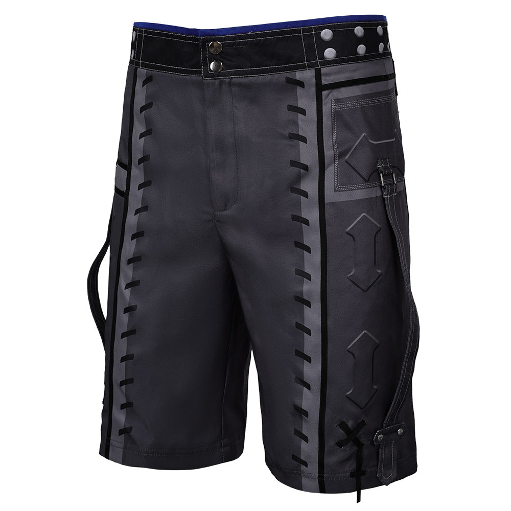 Final Fantasy Cloud Strife Adult Cosplay Costume Shorts Pants Outfit H ...