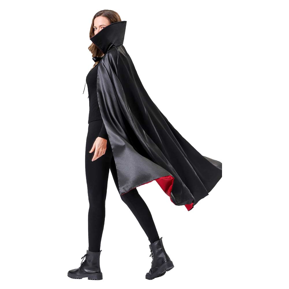Halloween Vampire Nobles Black Robe Cosplay Outfits Halloween Party Su ...