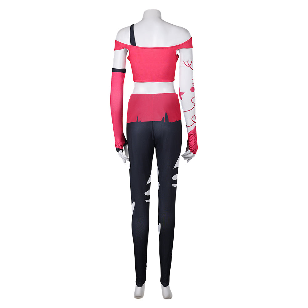 Hazbin Hotel Cherri Bomb Women Cosplay Costume Outfits Halloween Carni ...