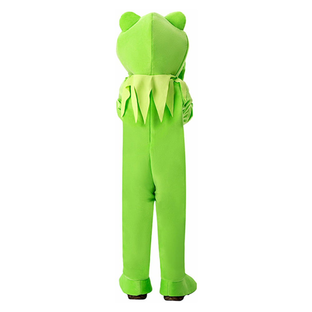 Kermit The Frog The Muppet Show Kids Children Cosplay Jumpsuit Hallowe ...