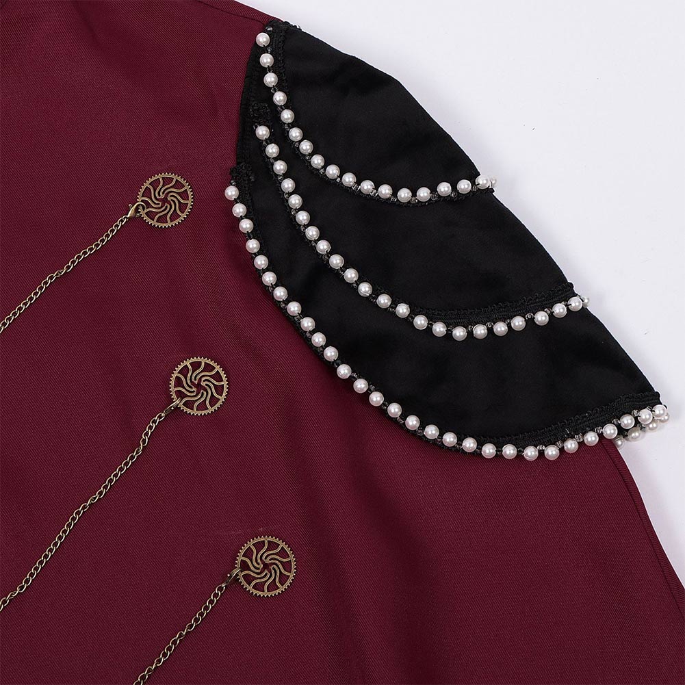 Medieval Retro European Royal Noble Cloak Cosplay Outfits Halloween Pa ...