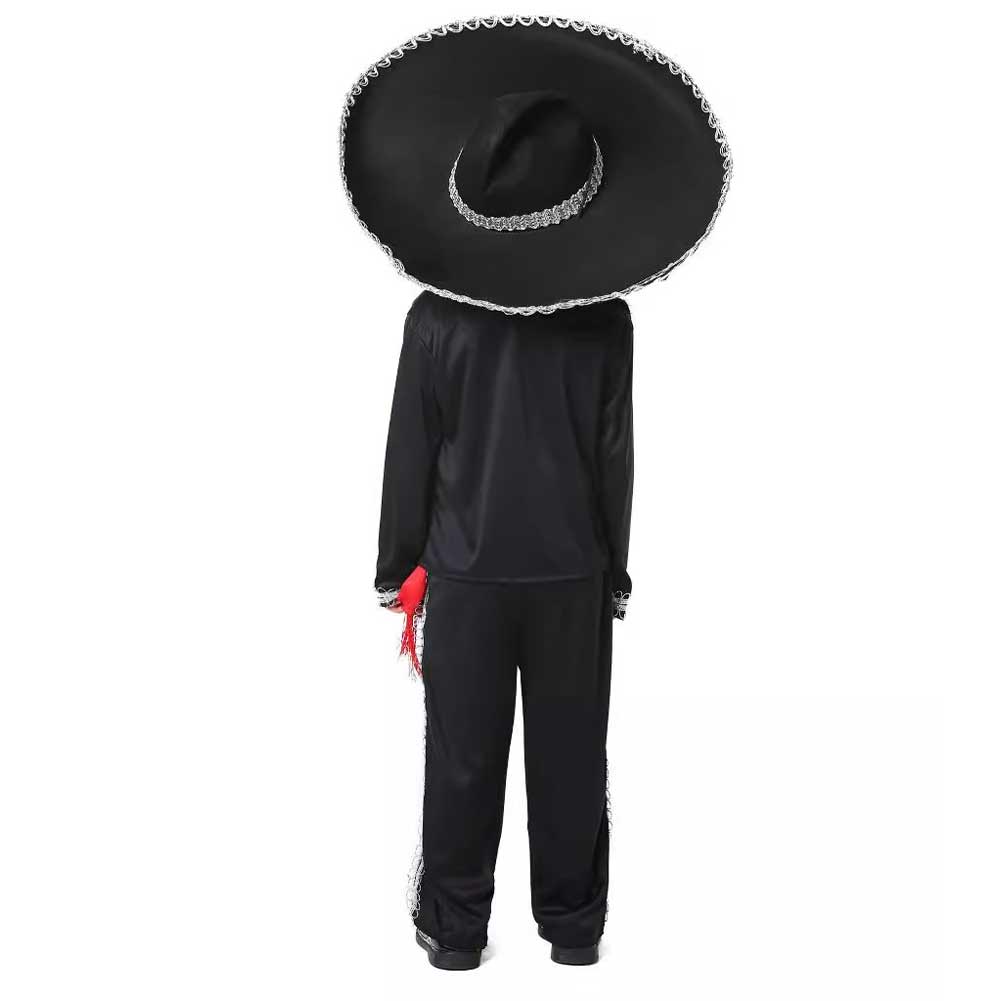 Mexican Ethnic Style Cosplay Costume For Kids Children 6 Piece Set Out ...