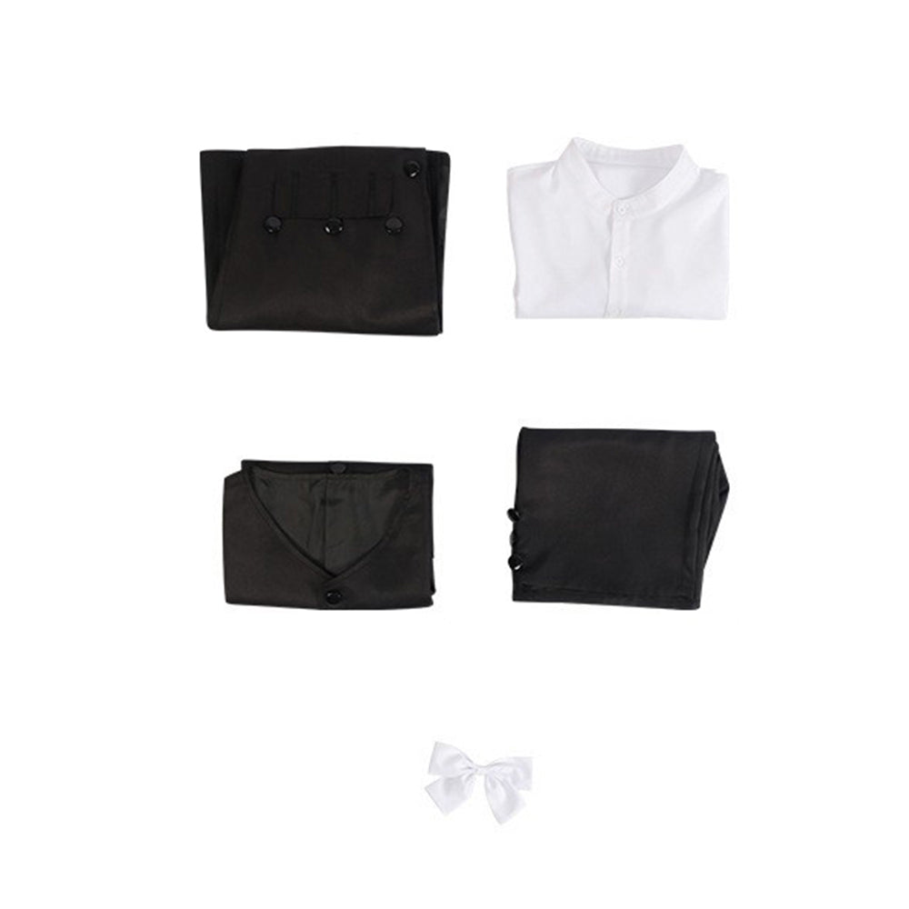 Retro 18th Renaissance Baroque Gentleman's Black Suit Cosplay Outfits ...