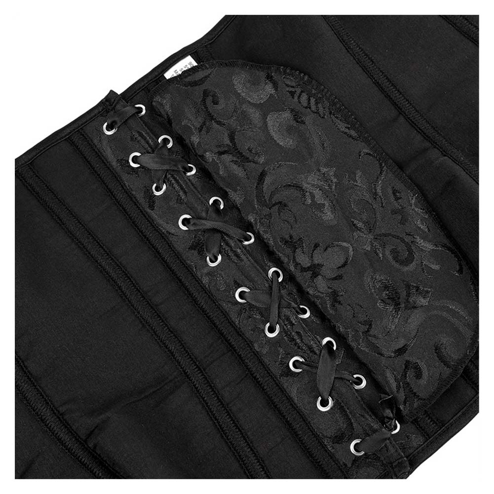 Retro Medieval Satin Lace Corset Court Shapewear Cosplay Outfits Hallo ...