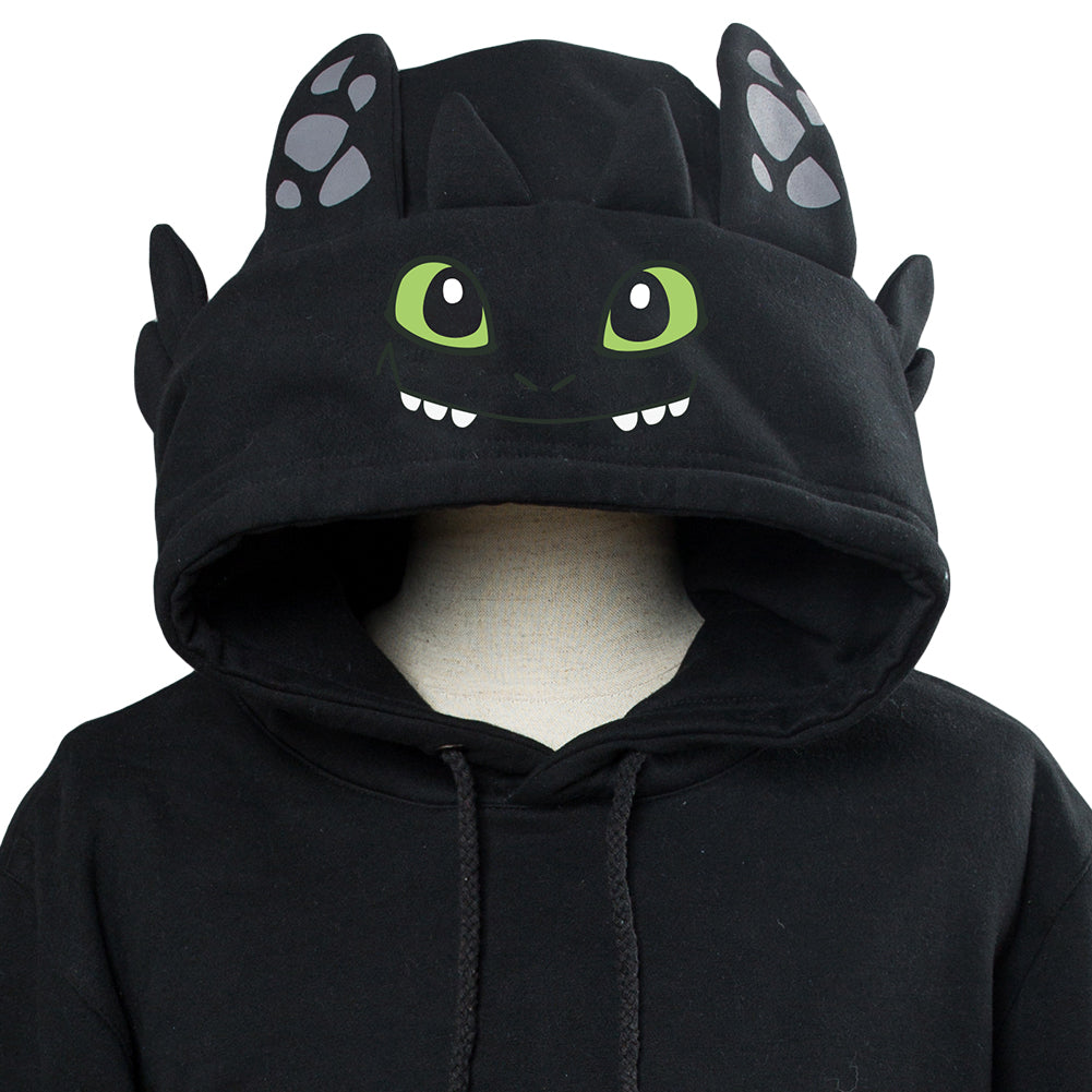 Unisex How to Train Your Dragon Toothless Cosplay Hoodie 3D Printed Sw ...