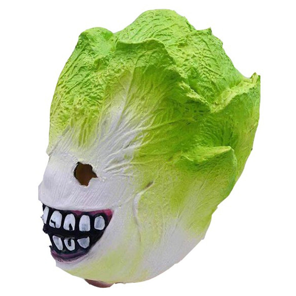 Cabbage Mask Cosplay Latex Masks Helmet Masquerade Halloween Party Cos ...