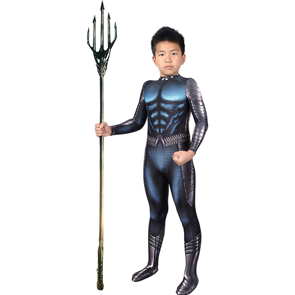 Arthur Curry Kids Children Cosplay Costume Jumpsuit Outfits Halloween ...