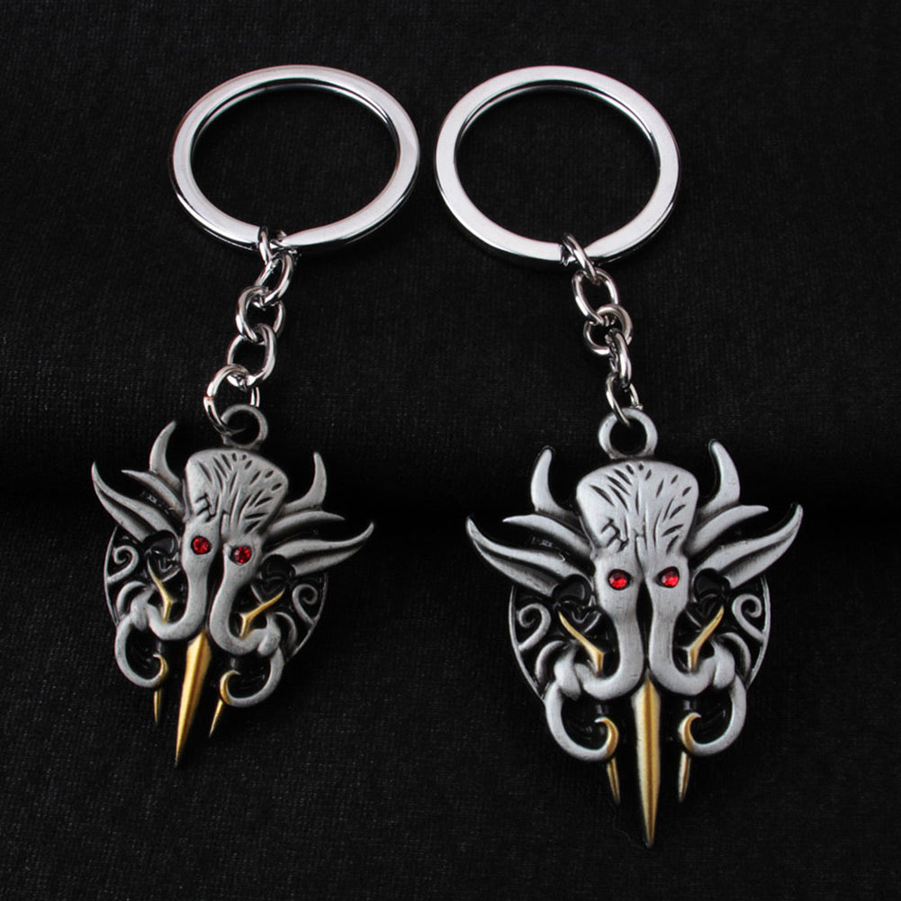 Baldur's Gate Illithid Cosplay Keychain Key Rings Mascot Birthday Hall ...