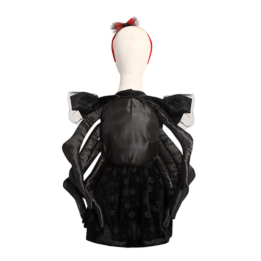 Eight Legged Spider Kids Girls Cosplay Dress Halloween Carnival Costum ...