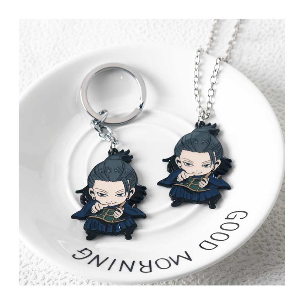 Jujutsu Kaisen Geto Suguru Cosplay Necklace Keychain Key Rings Mascot ...