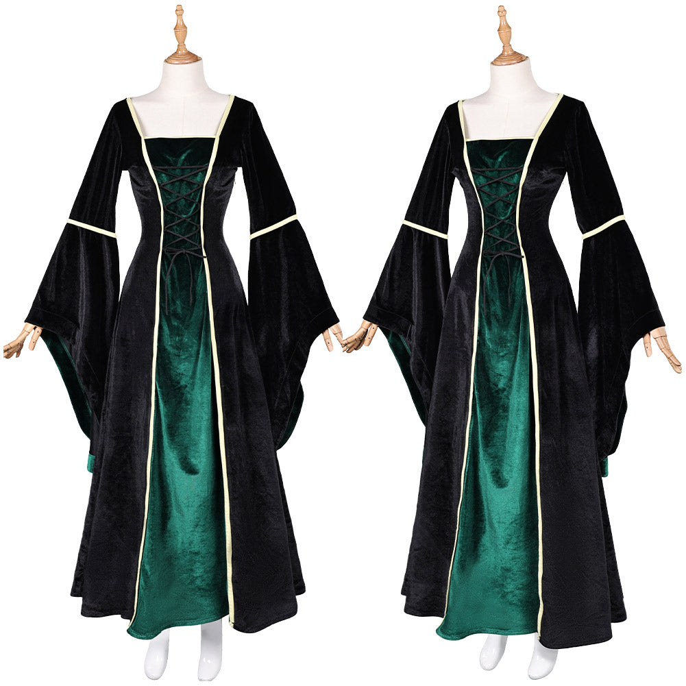 Medieval Adult Clothing Gothic Formal Dress Cosplay Costume Fancy Outf ...