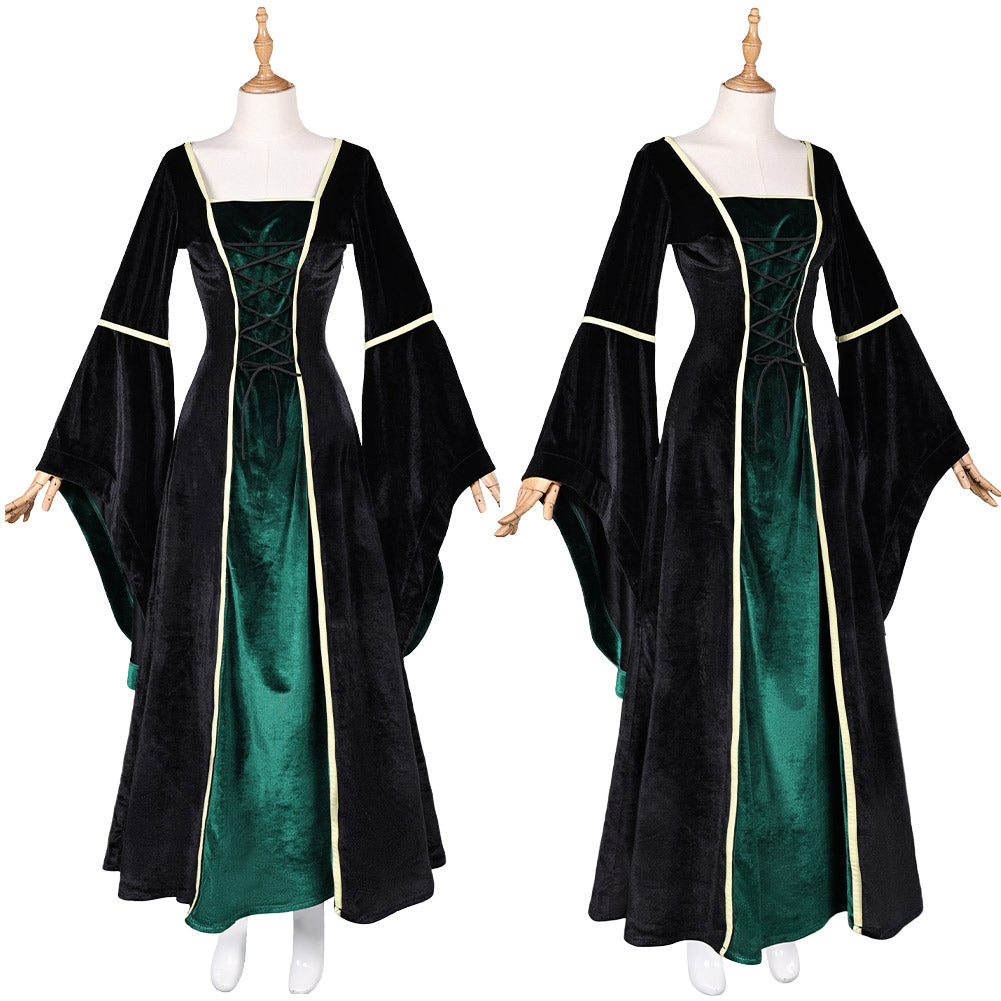 Medieval Adult Clothing Gothic Formal Dress Cosplay Costume Fancy Outf ...
