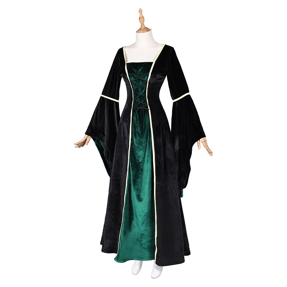 Medieval Adult Clothing Gothic Formal Dress Cosplay Costume Fancy Outf ...