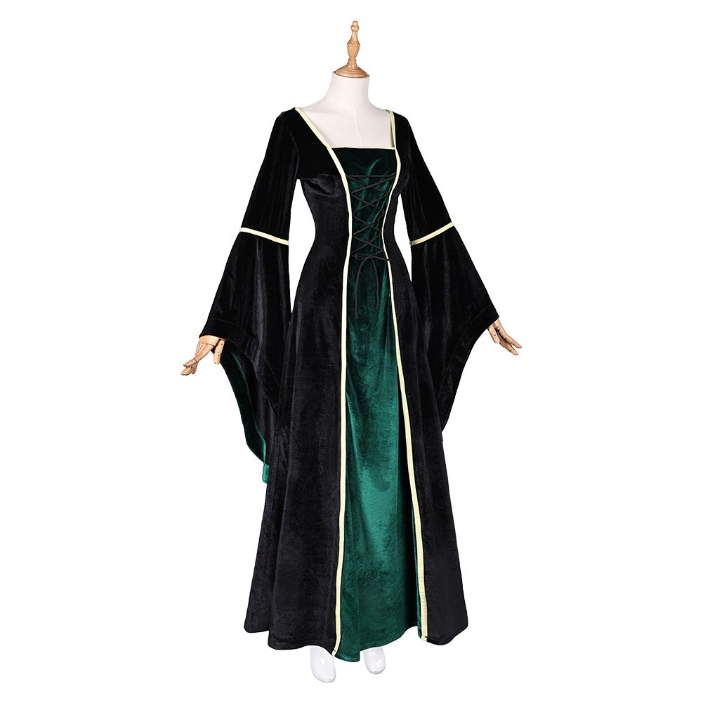 Medieval Adult Clothing Gothic Formal Dress Cosplay Costume Fancy Outf ...