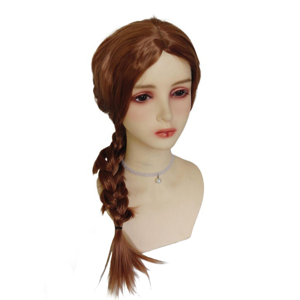 Shrek Fiona Princess Cosplay Wig Heat Resistant Synthetic Hair Carniva ...