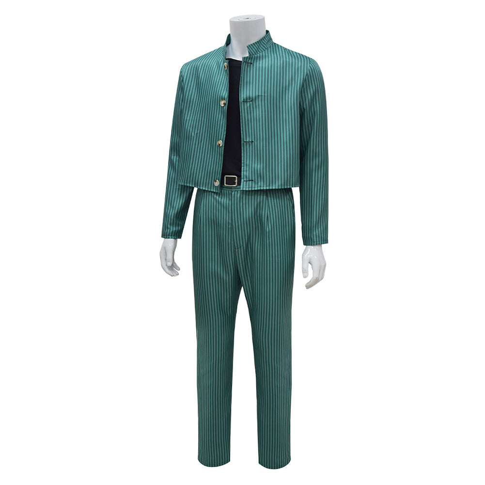 Yu Yu Hakusho Urameshi Yuusuke Cosplay Costume Adult Green Uniform Out ...